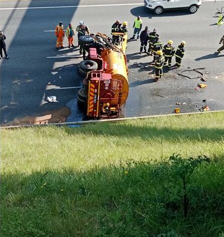 N1 South to Maraisburg Road closed due to diesel spillage | Roodepoort ...