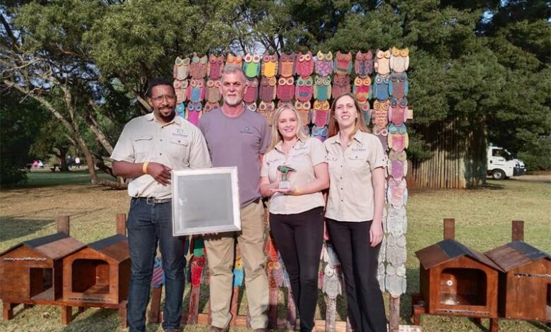 Owl organisation honoured with prestigious award