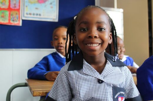 First day of school for Princess Primary Grade Ones