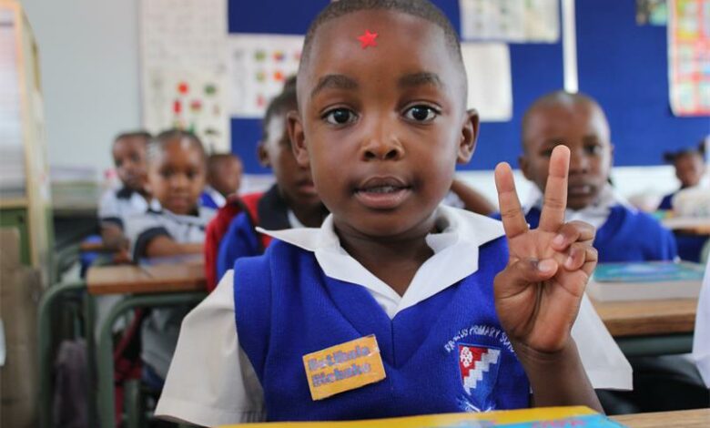 First day of school for Princess Primary Grade Ones