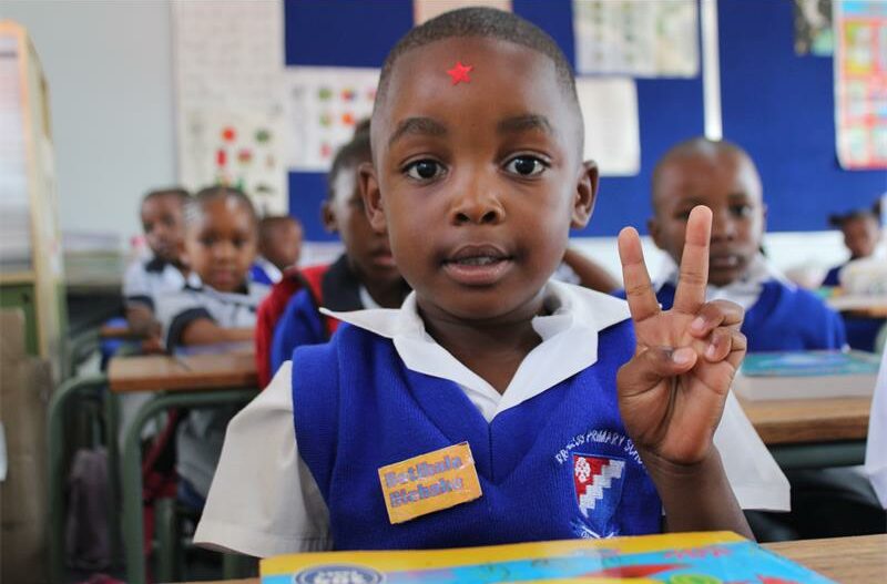 First day of school for Princess Primary Grade Ones