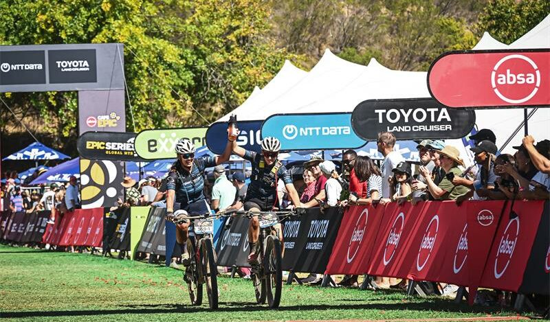 Cycling duo conquers world’s toughest race while raising funds ...