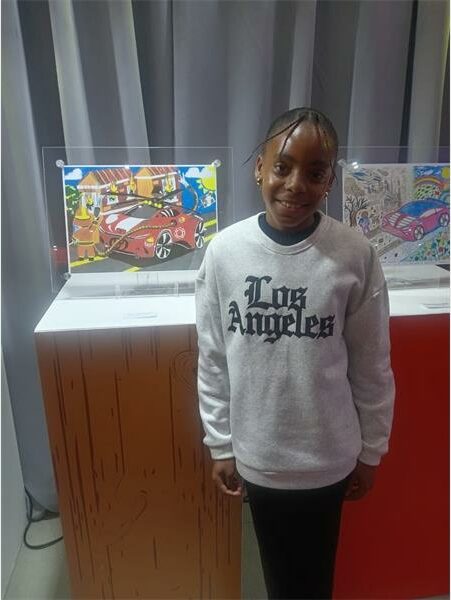 Die Ruiter learner drives creativity to second place in art contest ...