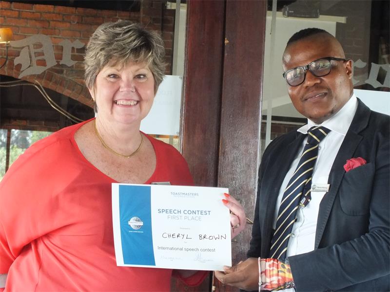 Modderfontein speakers compete in International Speech and Evaluation ...