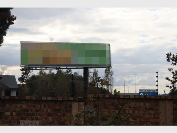Bedfordview residents raise alarm over alleged illegal billboard ...
