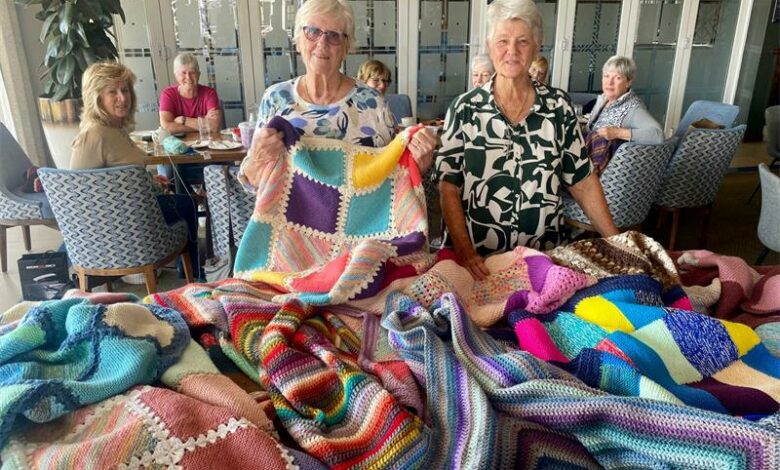 Thornhill Manor residents share comfort through handmade charity ...