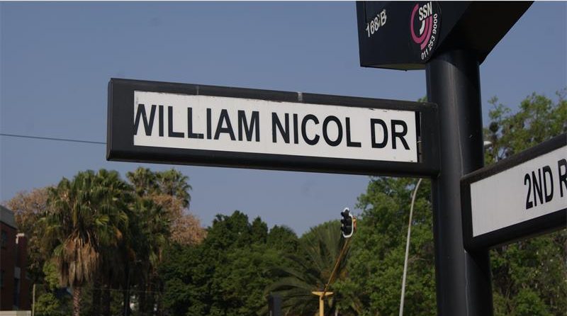 William Nicol renaming process in progress | Fourways Review