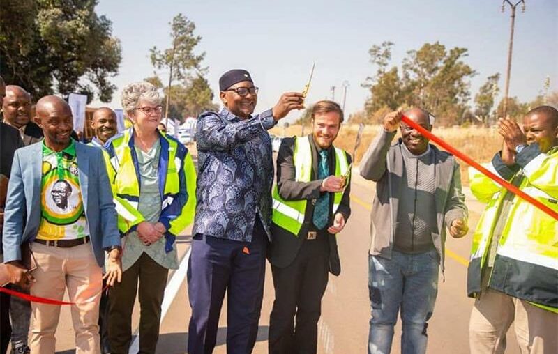 Makhura officially opens refurbished R114 road that connects ...