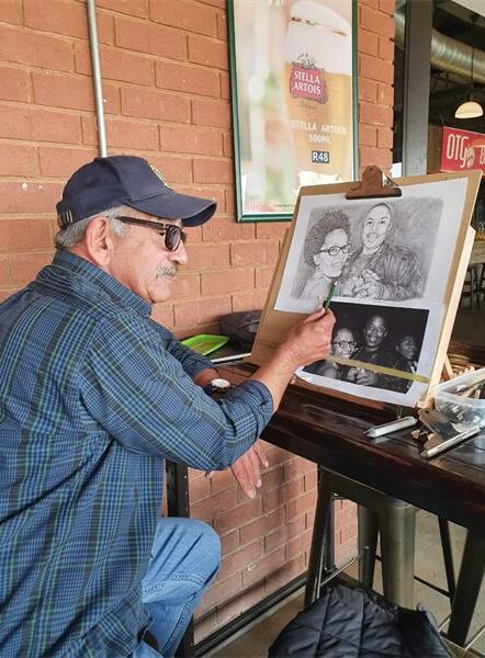 Fourways artist brings vibrancy and colours to Paulshof pub | Fourways ...