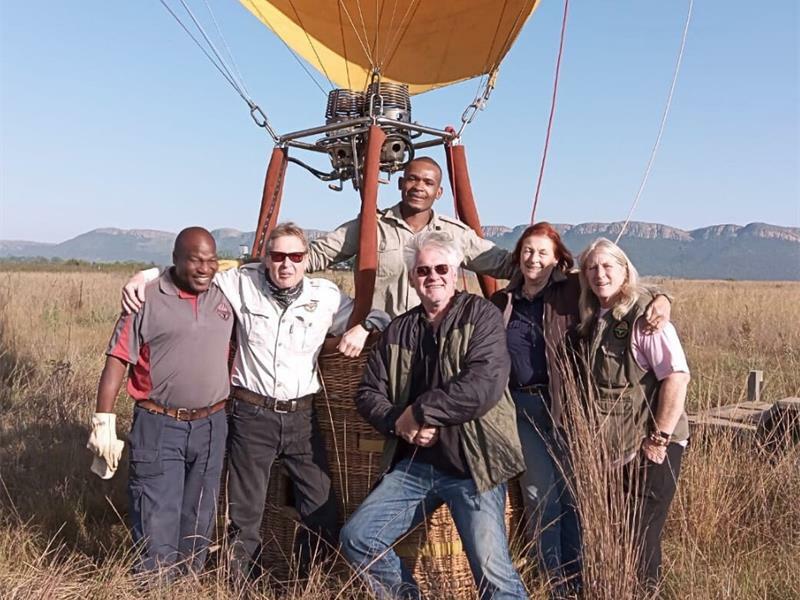 Hot air balloon pilot breaks boundaries | Fourways Review
