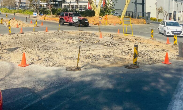 Construction underway to ease Pineslopes traffic at Sunset and Forest ...