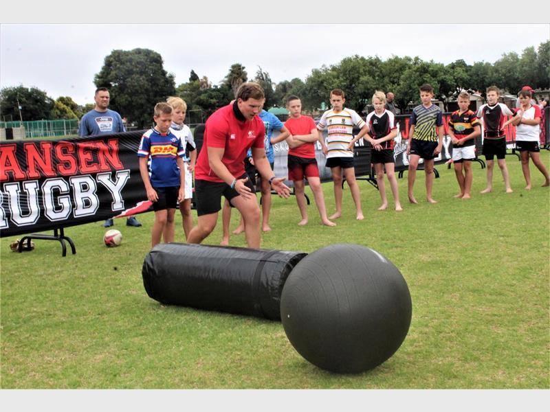 EG Jansen rugby coach left impressed following school clinic | Boksburg ...