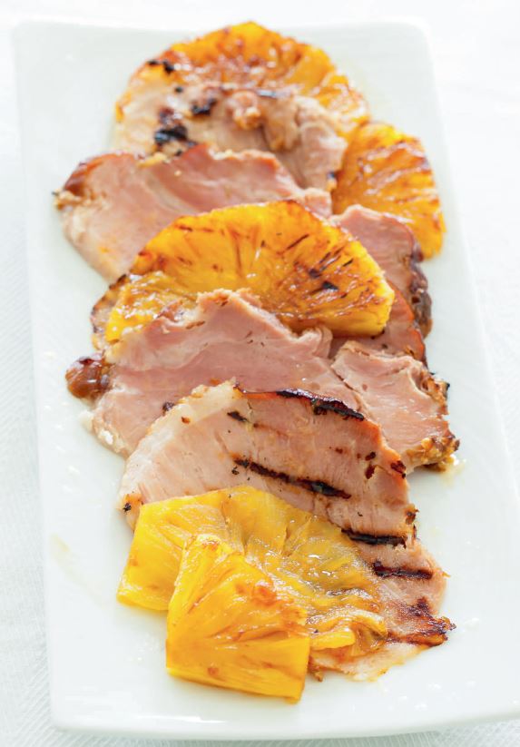 Make-ahead for Christmas Day: Ginger glazed Gammon with grilled ...