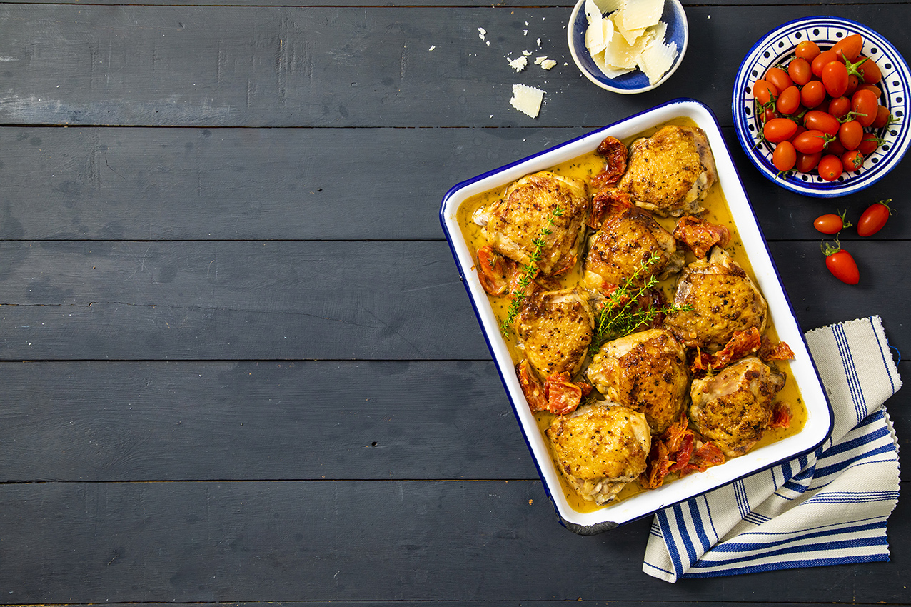 What’s for dinner? Creamy sundried tomato, parmesan and basil thighs ...
