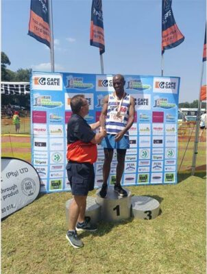 Gamede and Van Wyk land with their feet on the podium | Boksburg Advertiser
