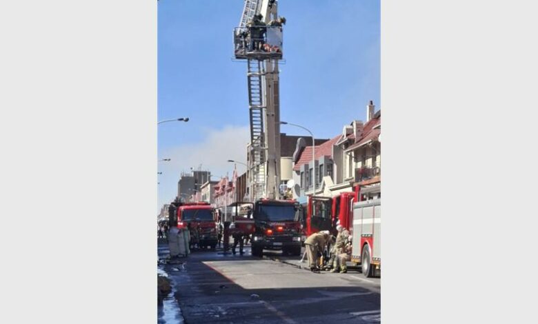 Two hospitalised after fire at Boksburg flats | Boksburg Advertiser