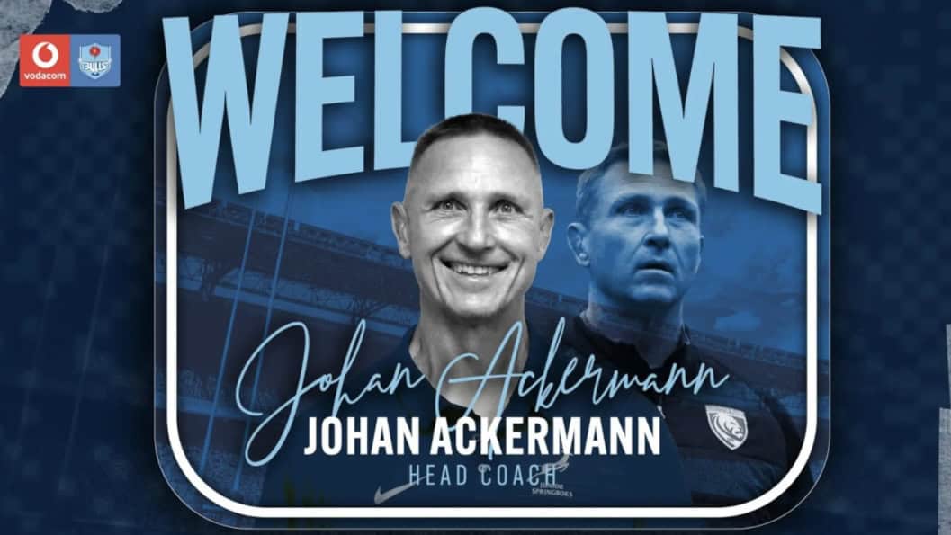 Benoni-born Johan Ackermann new Bulls head coach | Boksburg Advertiser