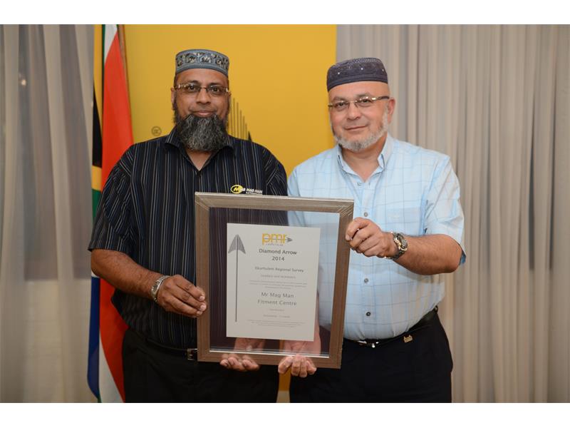 Mr Mag Man wins top diamond award | Benoni City Times