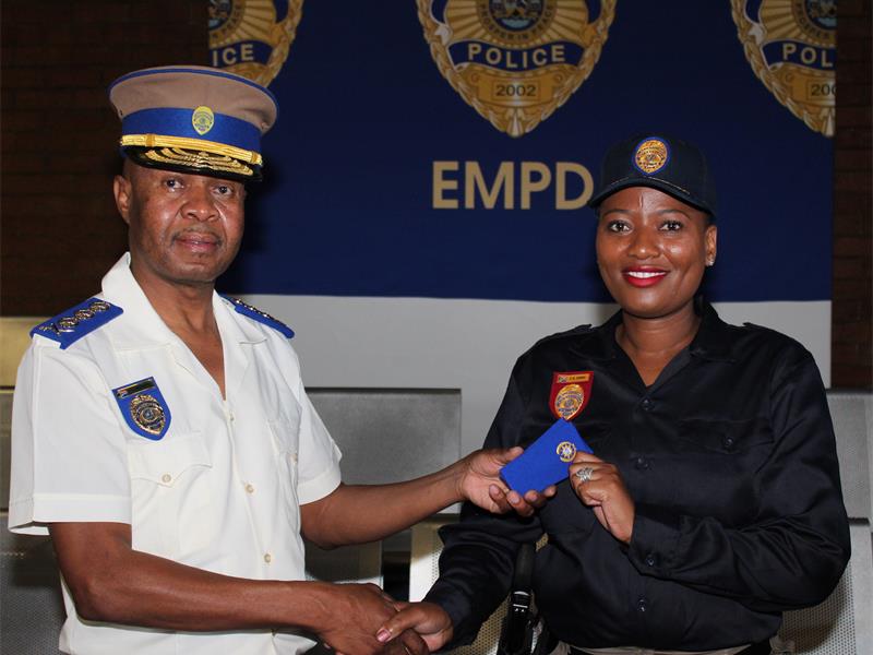 EMPD promotes officers | Benoni City Times
