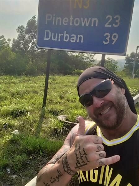 Blistered and bruised, Mitchley reaches the Indian Ocean | Benoni City ...