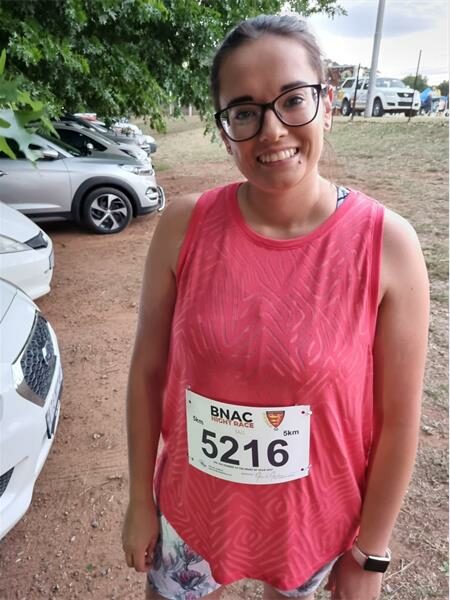 Rookie runner's Night Race experience a winner | Benoni City Times