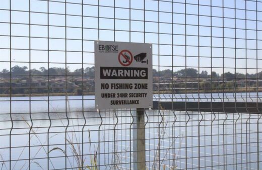 Fence at CR Swart Dam a necessary security upgrade | Benoni City Times