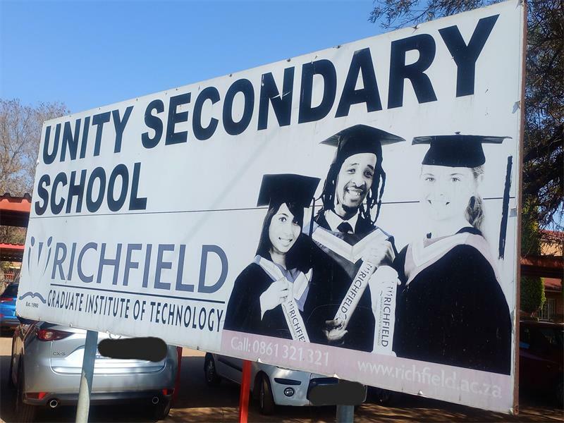 Education department condemns incident at Unity Secondary School ...