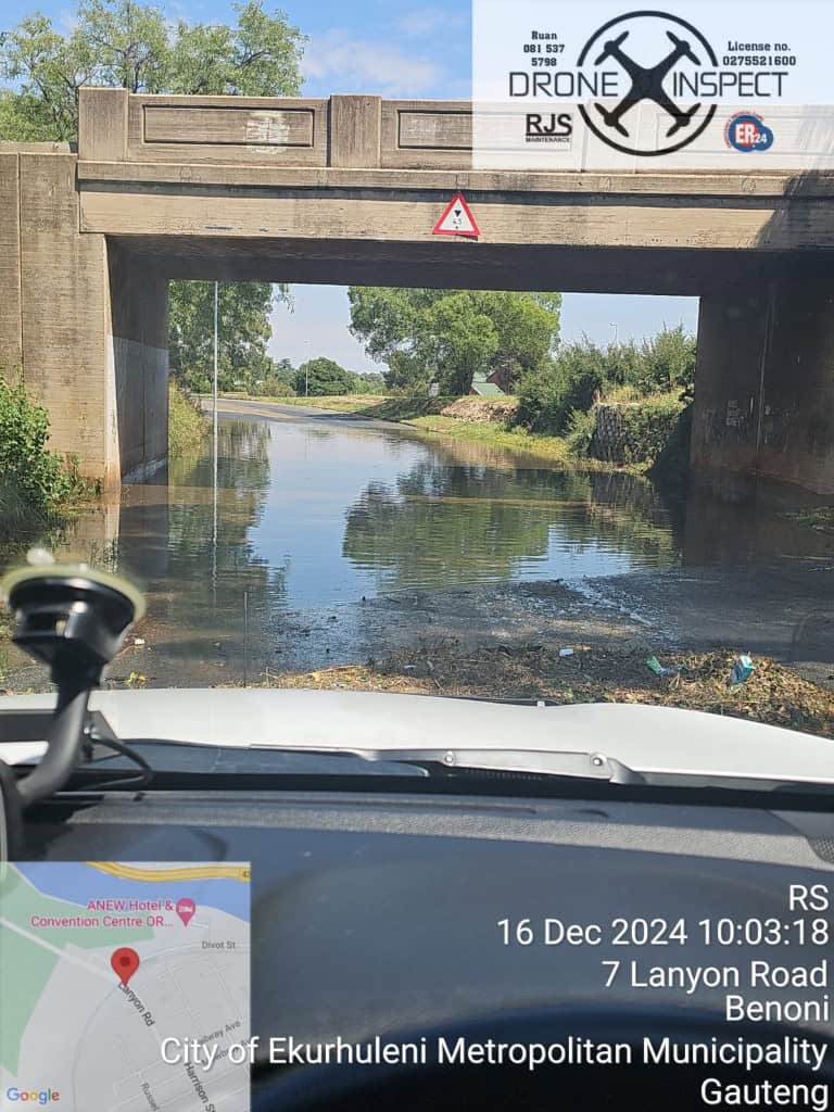 Flood warning for these Benoni roads | Benoni City Times
