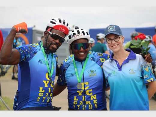 Jubilation, tears of joy as blind cyclist completes Ride for Sight ...