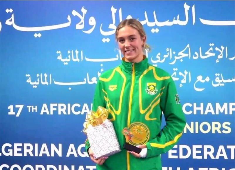 Le Roux claims five golds at African champs | Benoni City Times