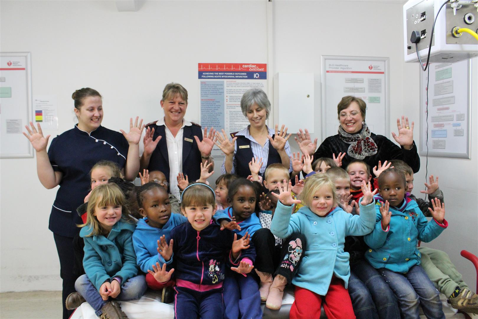Pre-school pupils visit Life Dalview Clinic | Brakpan Herald