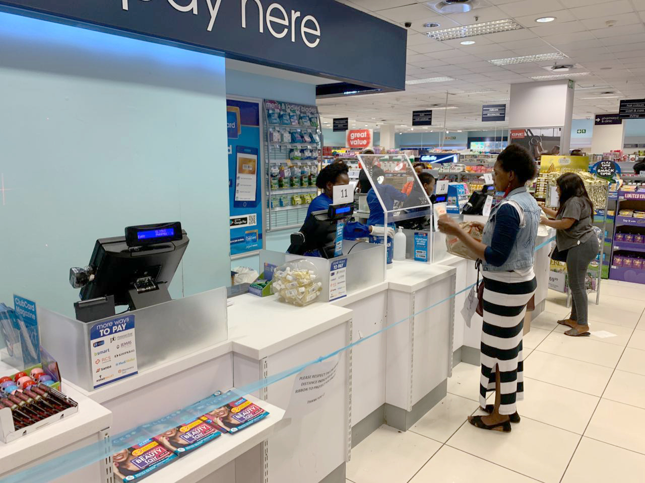 Clicks supports staff and customers with preventative measures ...