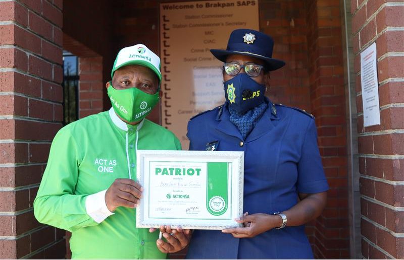 ActionSA shows appreciation to frontline workers | Brakpan Herald