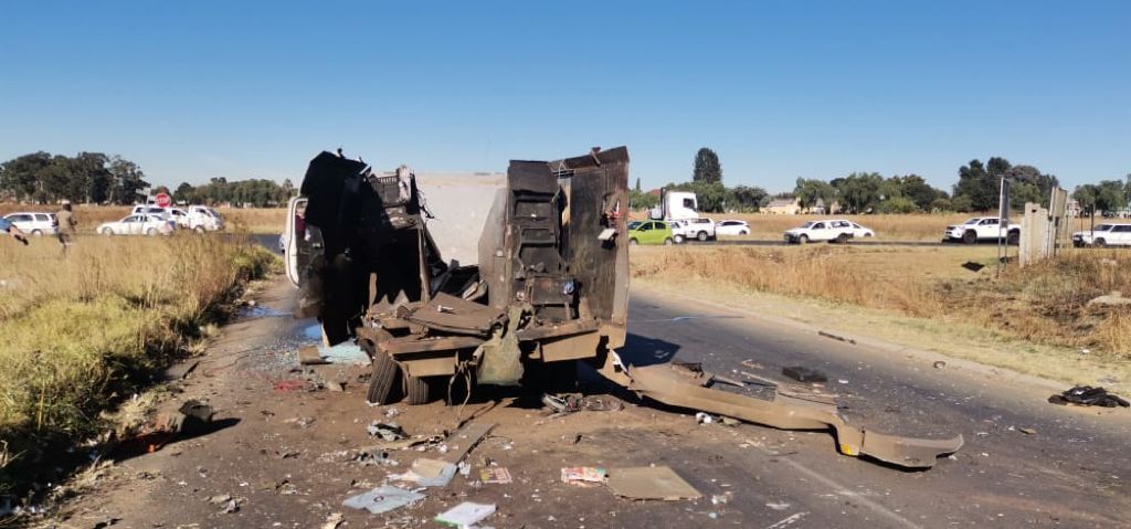 Cash-in-transit van bombed in Brakpan | Brakpan Herald