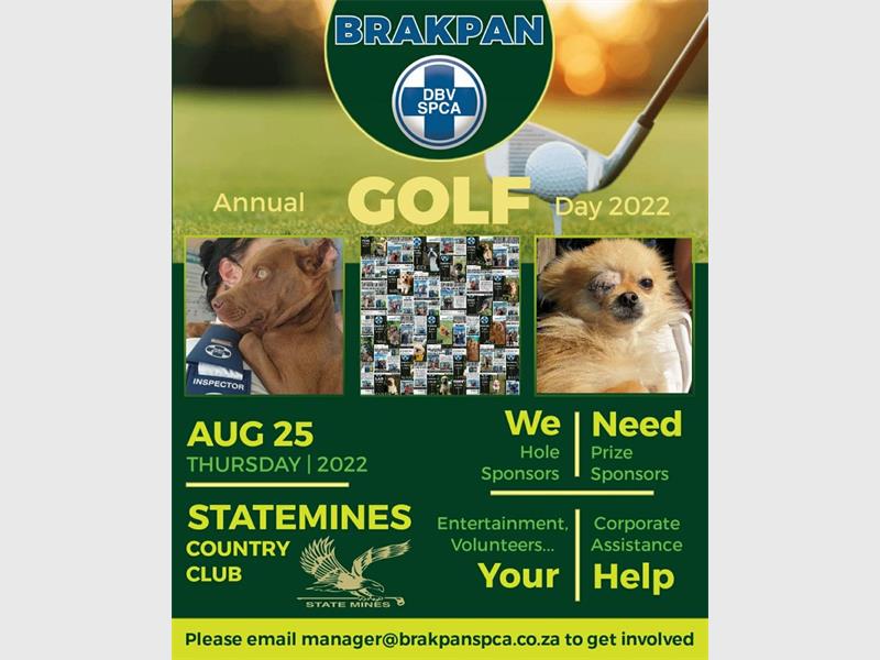 Golf day in aid of Brakpan SPCA | Brakpan Herald