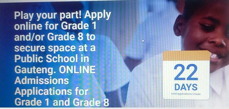 GDE extends online admission applications to July 21 | Brakpan Herald