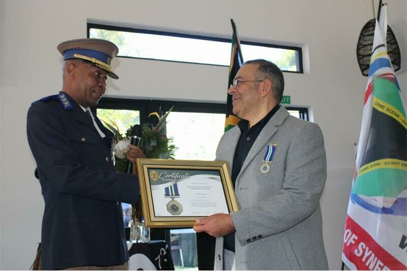 CPF chairperson honoured with medal for outstanding service | Brakpan ...