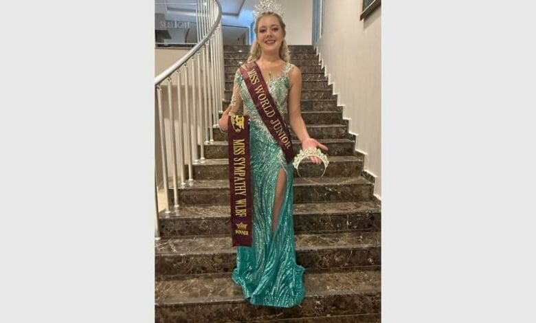 Dalpark tiener skitter op wêreldverhoog met Miss World Junior-kroon ...
