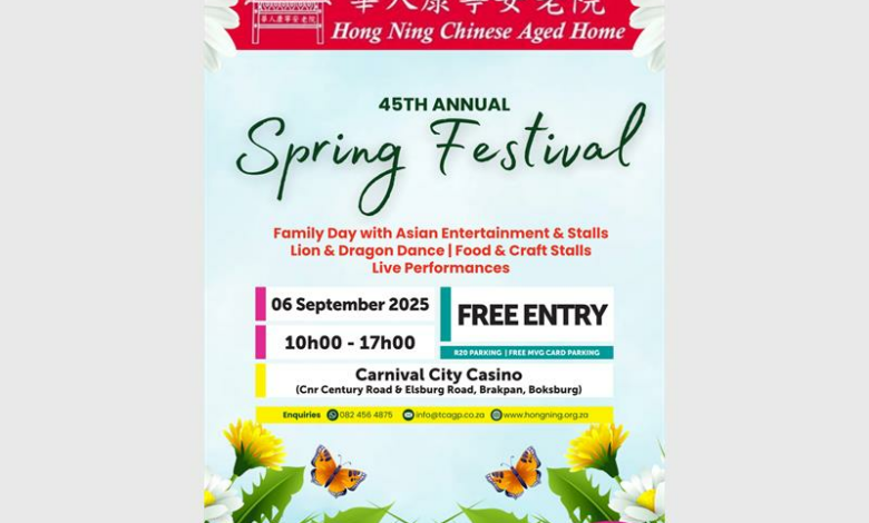 Hong Ning Festival promises food, fun and culture | Brakpan Herald