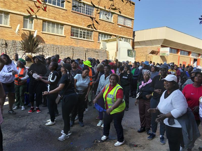 UPDATE: March concludes peacefully in Brakpan (VIDEO) | Brakpan Herald
