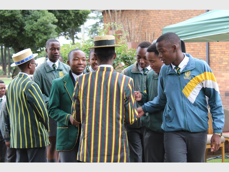 WATCH: Springs Boys' High hosts annual Remembrance Day | Springs Advertiser