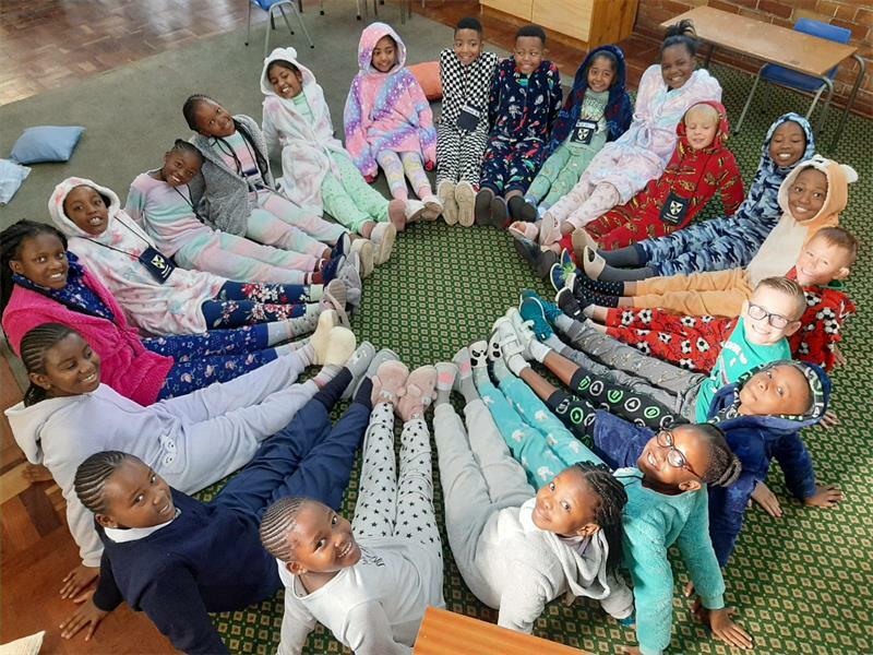 Learners participate in Reach For A Dream's Slipper Day | Springs ...