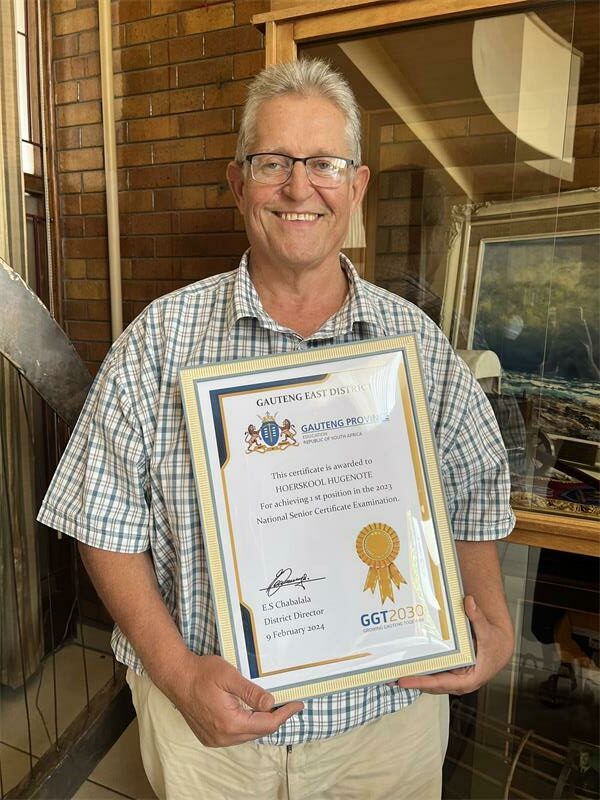 Toekennings stroom in vir Hoërskool Hugenote | Springs Advertiser