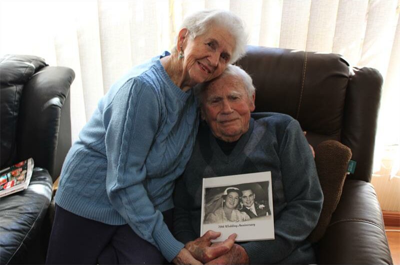 Catherine and Kenneth Jones mark 70 years of marriage with heartfelt ...