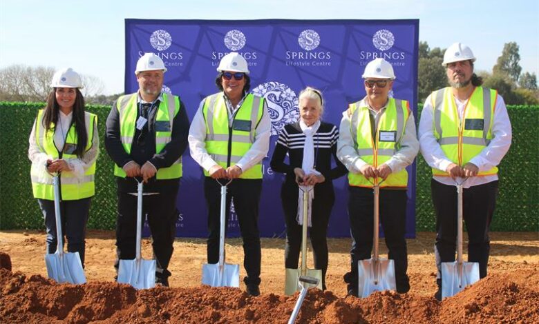 Springs Lifestyle Centre marks milestone with sod-turning event ...