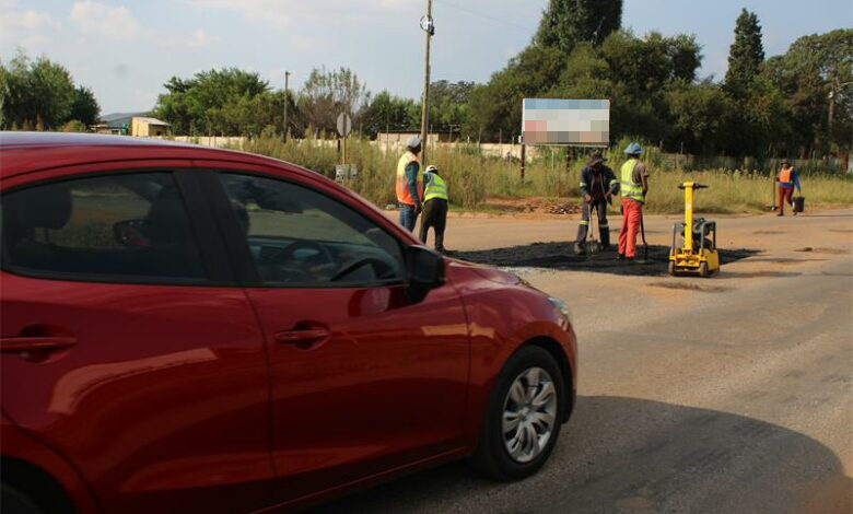 Potholes finally being repaired in parts of town | Randfontein Herald