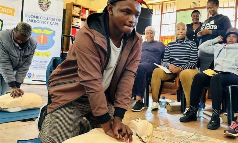 Govt on a first responder training mission in Bekkersdal | Randfontein ...