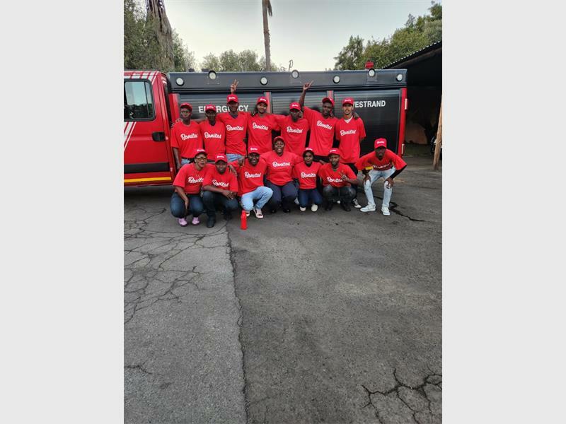 Local fire brigade shows they are fit to fight fires