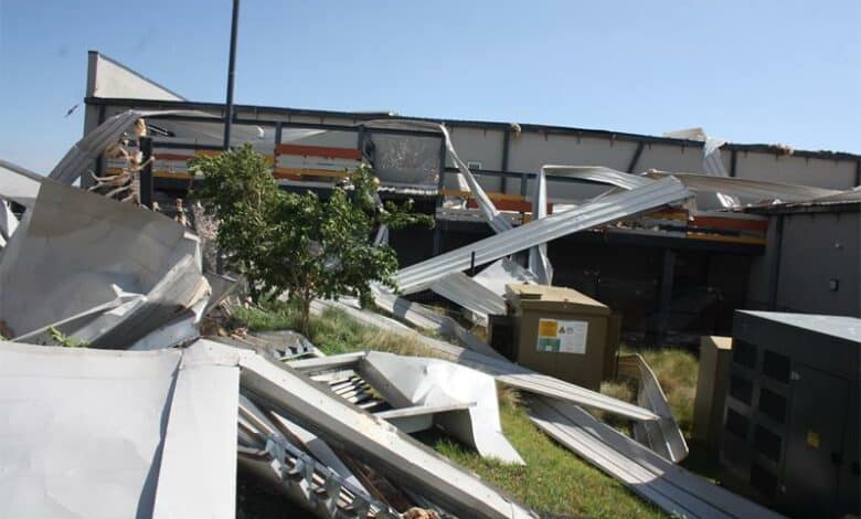 Aftermath following Mohlakeng natural disaster