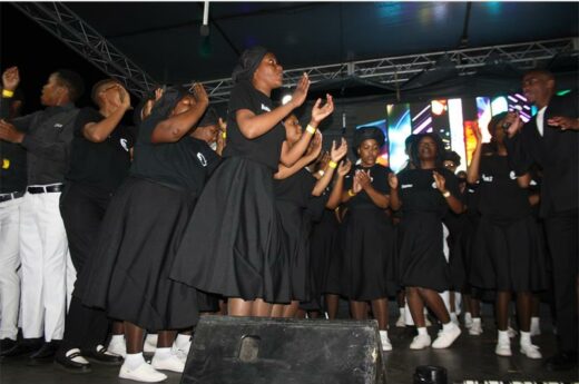 Gospel fans thrilled at outdoor music extravaganza
